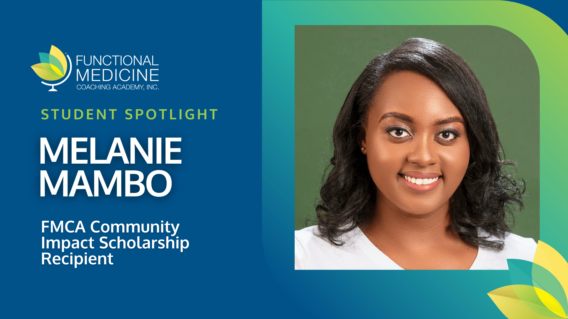Student Spotlight: Melanie Mambo | Functional Medicine Coaching Academy
